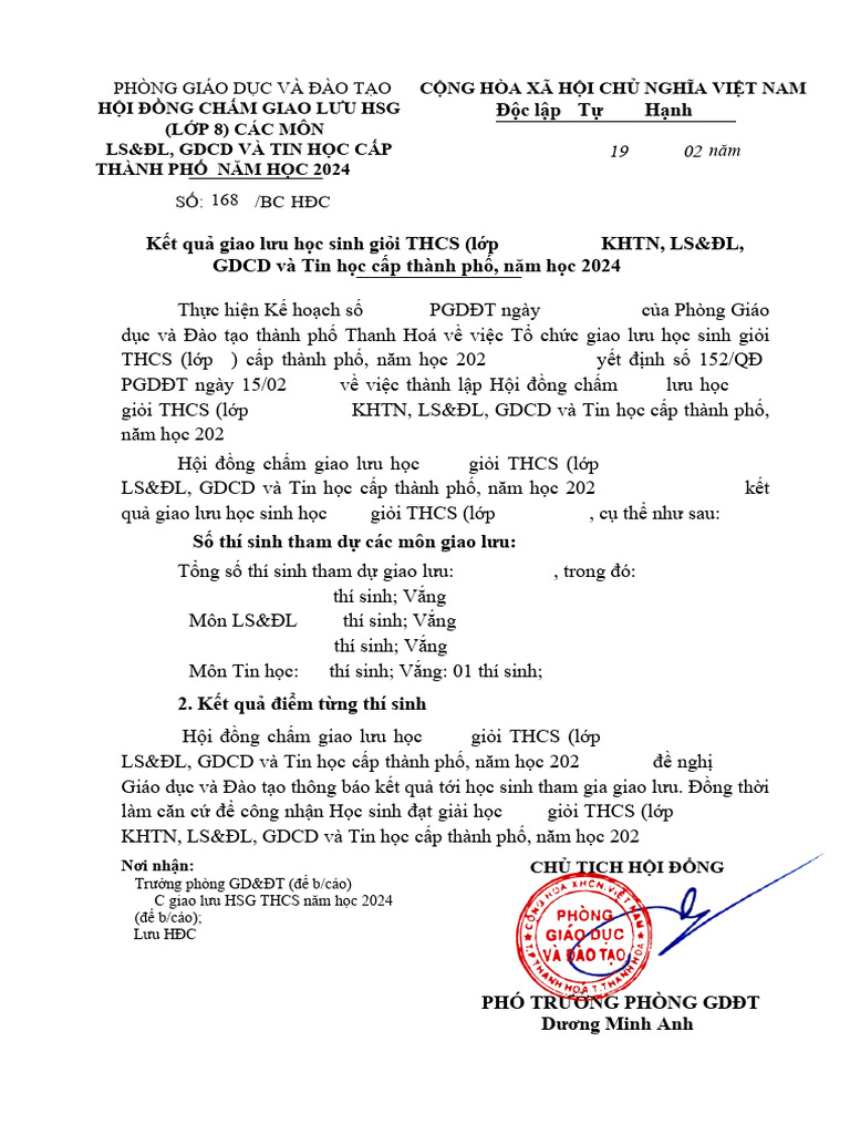 Bao-cao-KQ-GL-HSG-THCS-lop-8-cac-mon-KHTN-LS-DL-GDCD-va-Tin-hoc-cap-thanh-pho-nam-hoc-2024-2025 ...