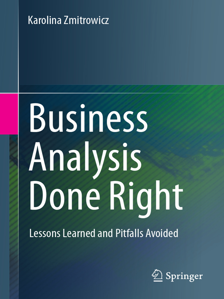 Business Analysis Done Right | PDF | Business Analysis | Mindset