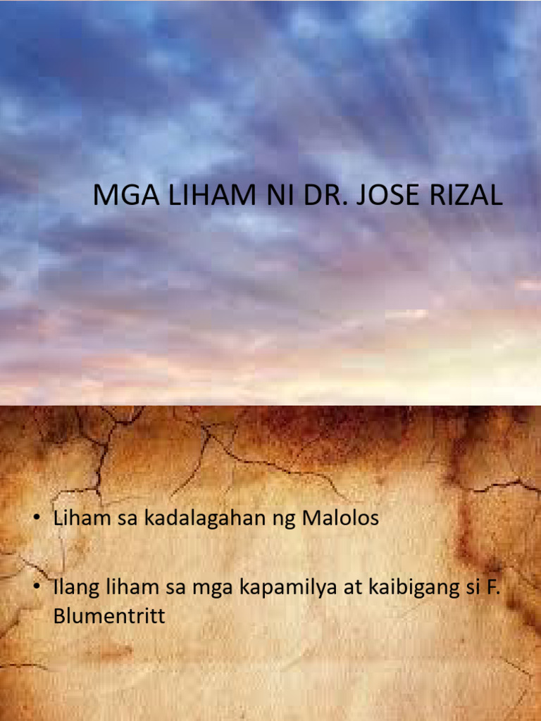 Liham Rizal | PDF