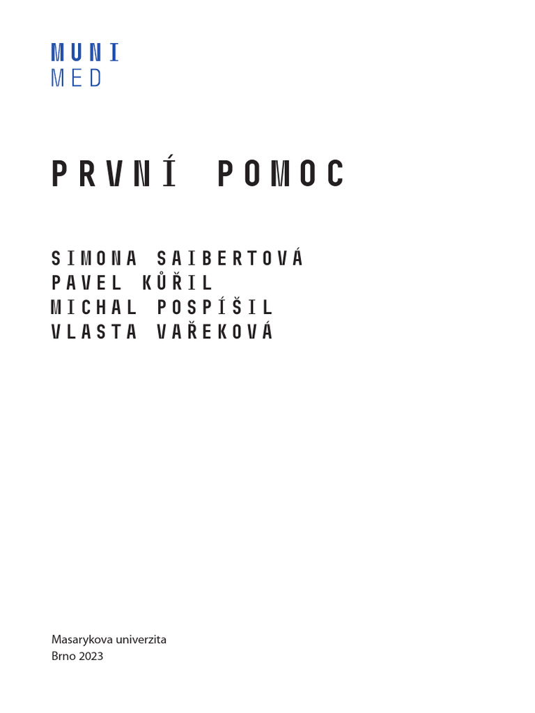 Prvni-Pomoc-Pdf - Kniha Brno | PDF