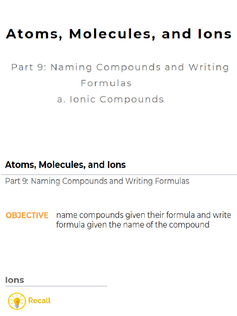 8-IONIC-COMPOUNDS | PDF