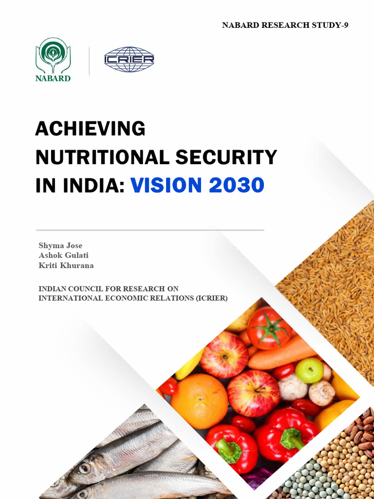 Achieving_Nutritional_Security_in_India-Vision_2030 | PDF | Food ...