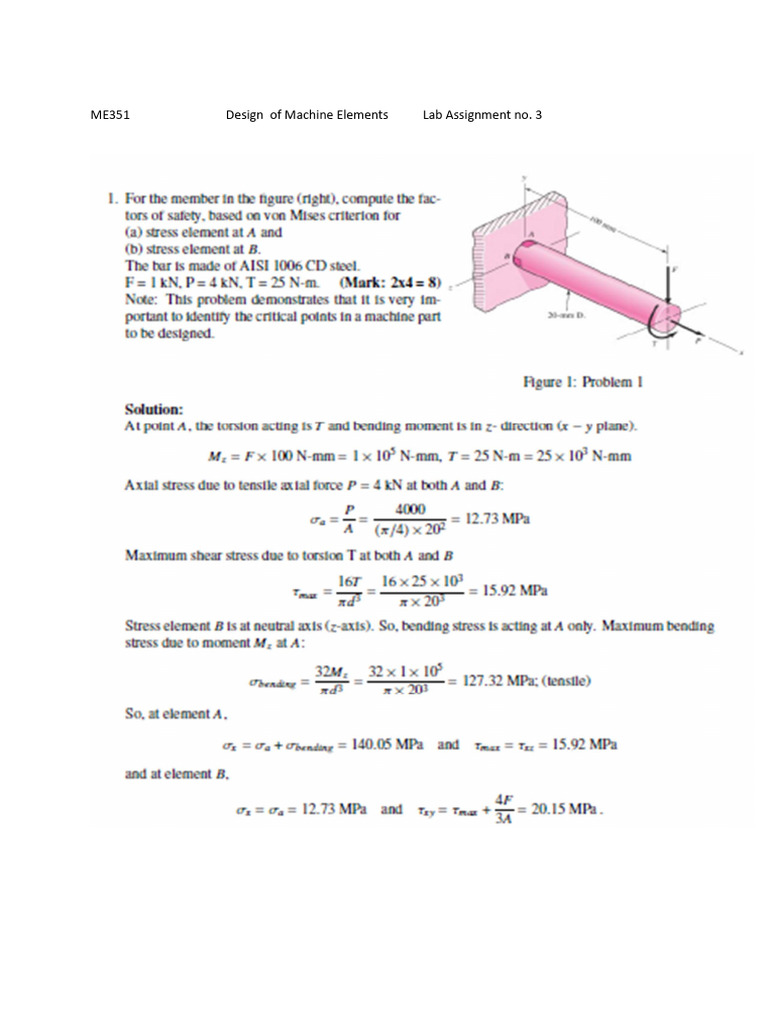 Lab Assignment No 3 - Sol | PDF