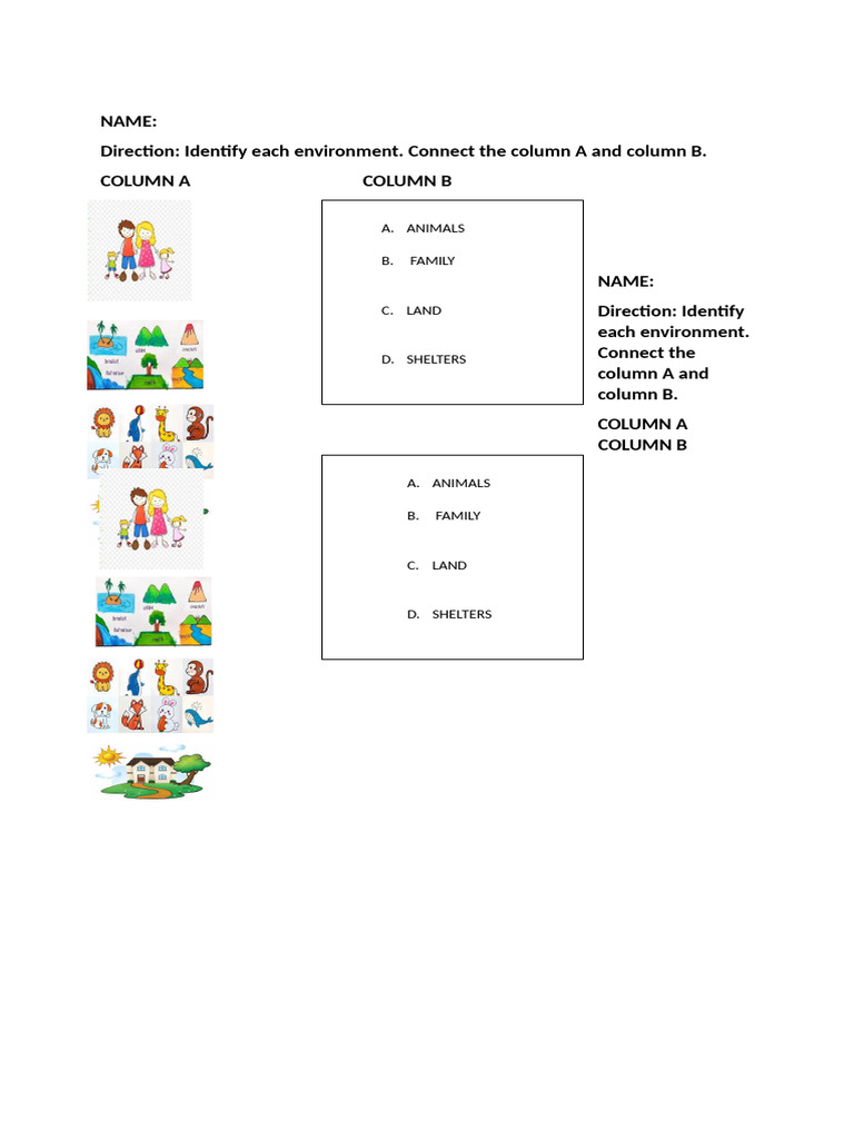 Grade 1 Activity Sheets | PDF
