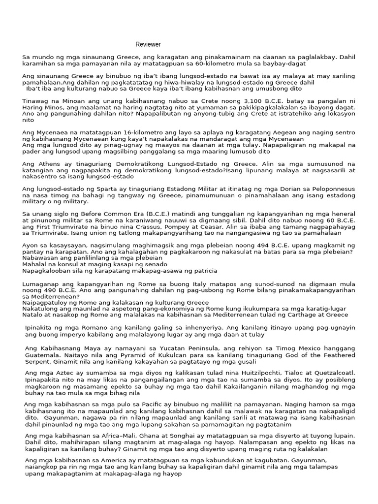 2nd Quarter Pointers | PDF