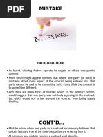 Iustus Error Study Notes | PDF | Legal Concepts | Common Law