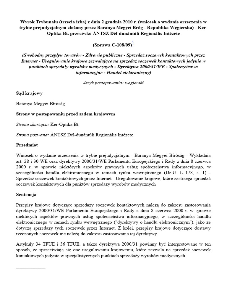 CURIA - Documents 2 | PDF