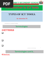 Types of ICT Tools Explained | PDF | Information And Communications ...
