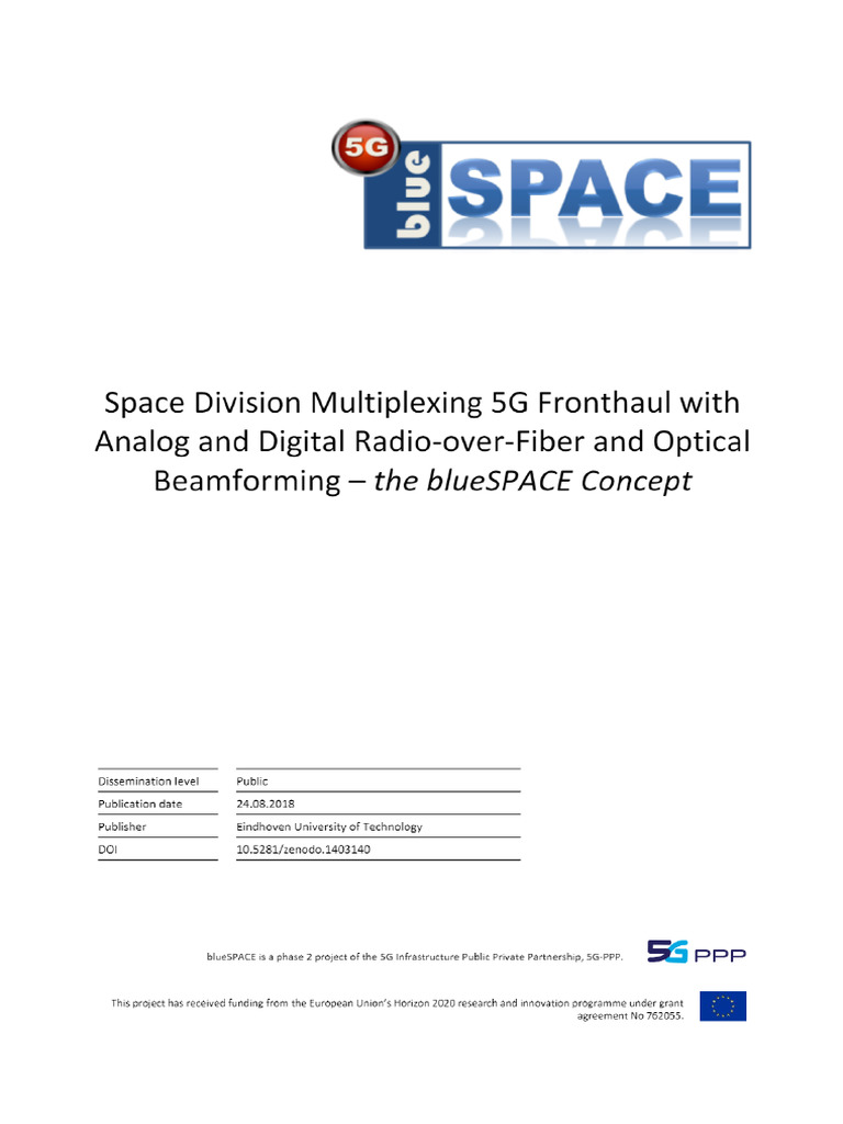 Space Division Multiplexing 5G Fronthaul With Analog and Digital Radio-over-Fiber and Optical ...