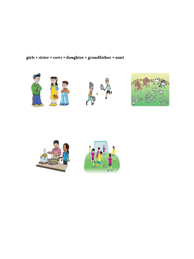 Class 1 English Grammar Worksheet | PDF