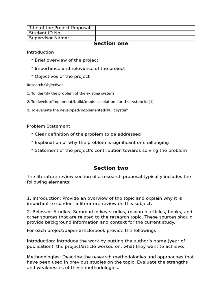 Project Proposal Content | PDF | Methodology | System