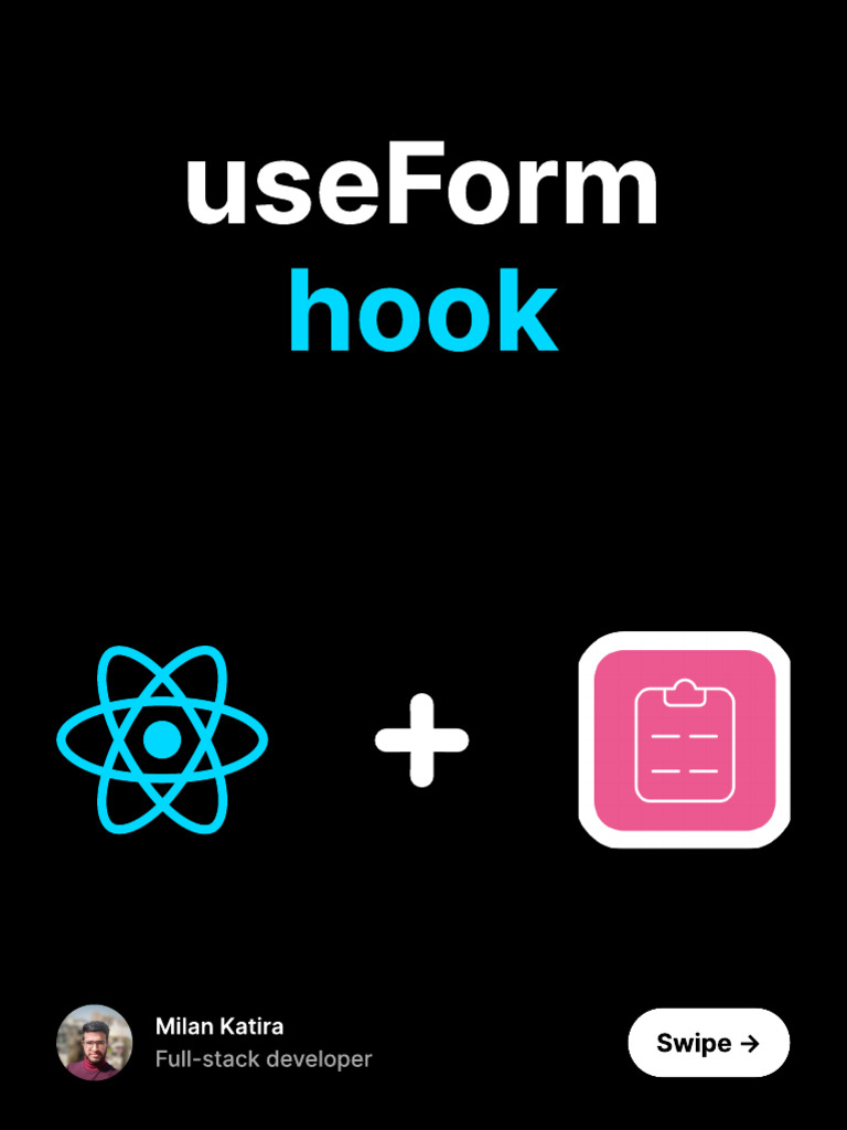 Useform Hook: Milan Katira | PDF