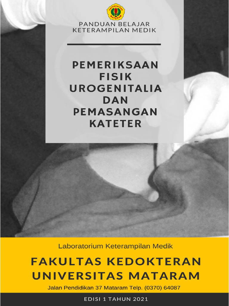 REVISI 1-Panduan PX Urogenitalia Dan Pemasangan Kateter Maret 2022 - 01 2 | PDF