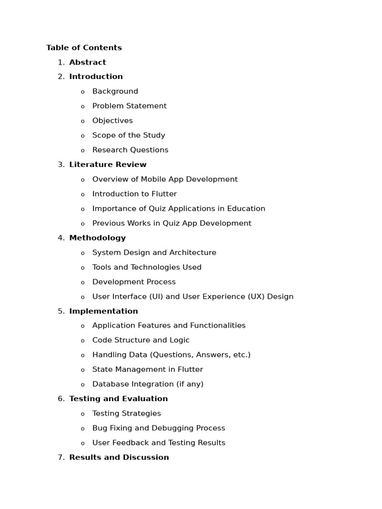 Quiz App | PDF | Mobile App | Usability