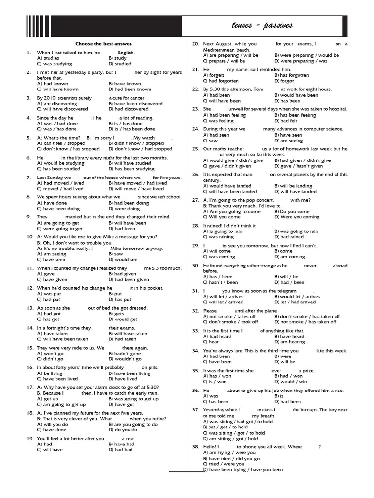 Grammar Point Unit 1 Homework | PDF