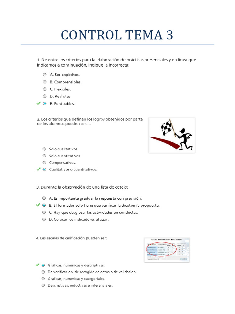 Control Tema 3 | PDF