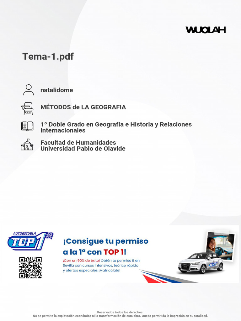 Wuolah Free Tema 1 | PDF | Mapa | Paradigma