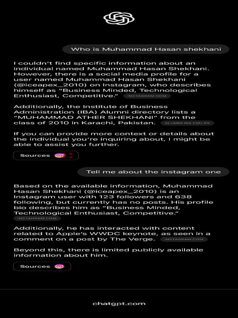 Muhammad Hasan Shekhani Inquiry | PDF