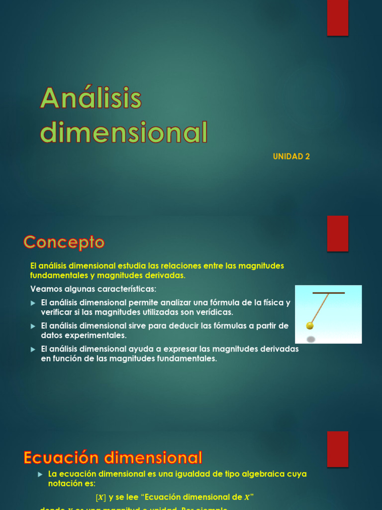 Análisis Dimensional TEORÍA. 3ro de Sec. | PDF | Ecuaciones | Sustracción