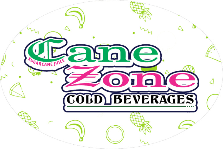 Cane Zone - Neon - 36 X 24 in - UV Clear - 1 Nos Reverse | PDF