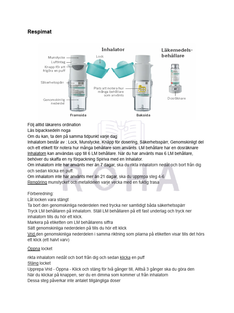 Respimat | PDF