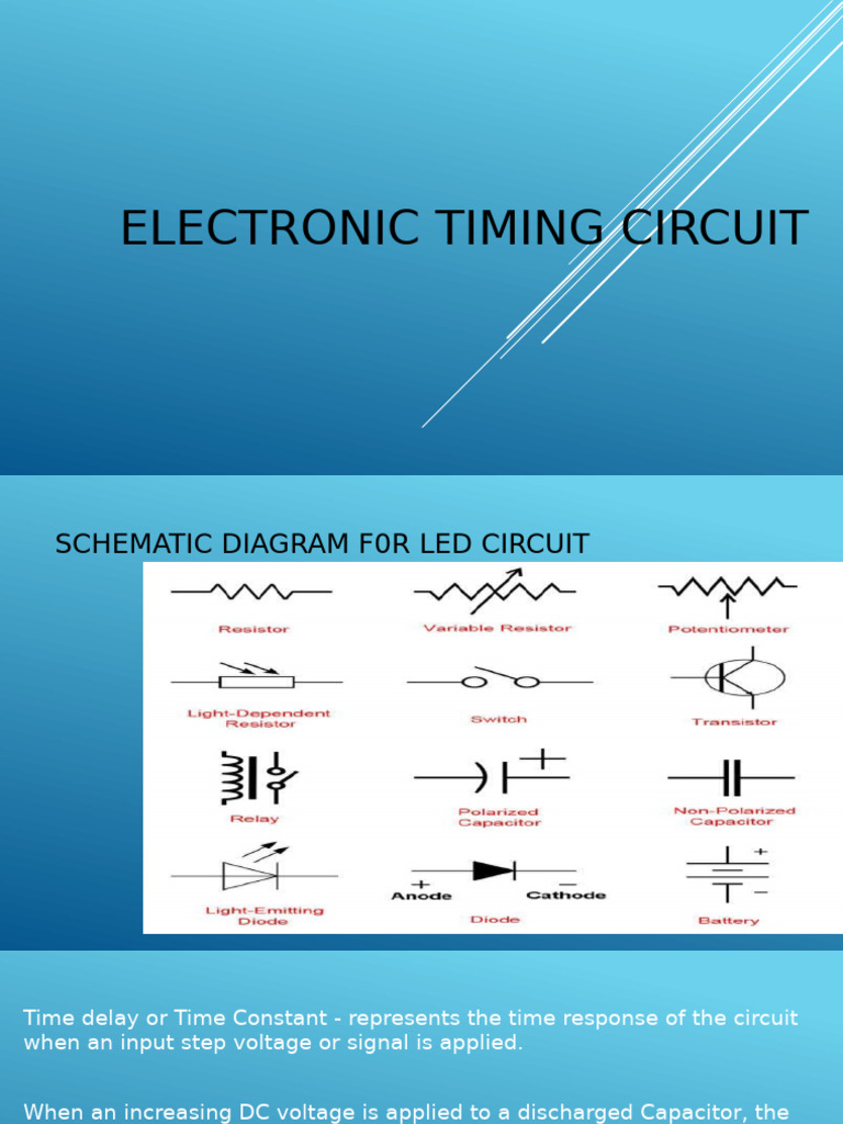 Electronic Timing Circuit | PDF | Capacitor | Electrical Network