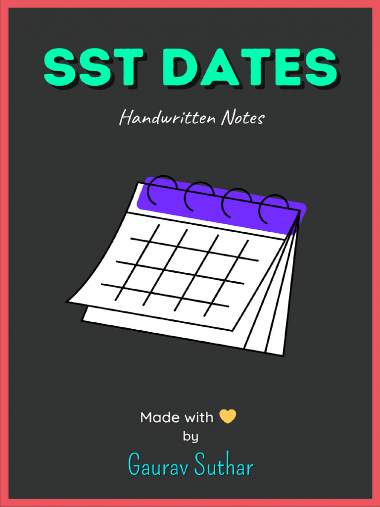 SST Dates | PDF