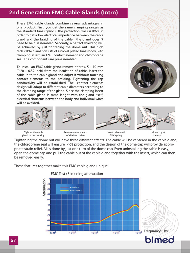 02-Metal Glands & Accessories - Bimed - 1 - 6 | PDF | Electrical ...