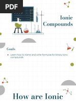 Ionic Compounds (With Matchmaker Game) | PDF | Ion | Valence (Chemistry)