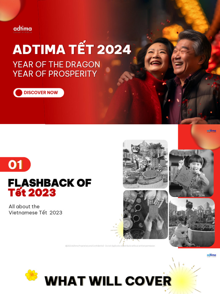 Adtima Tet 2024 Year of The Dragon Year of Prosperity | PDF