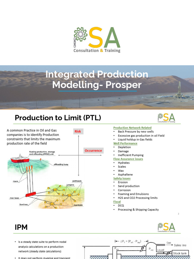 Integrated Production Modelling | PDF | Petroleum Reservoir | Liquids