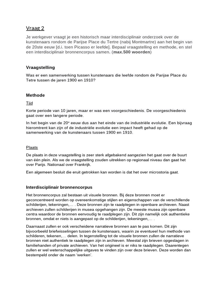 Vraag 2 | PDF