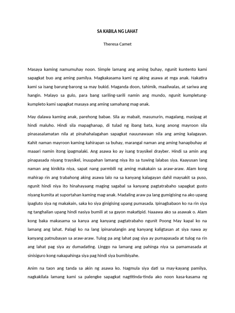 Sa Kabila NG Lahat | PDF