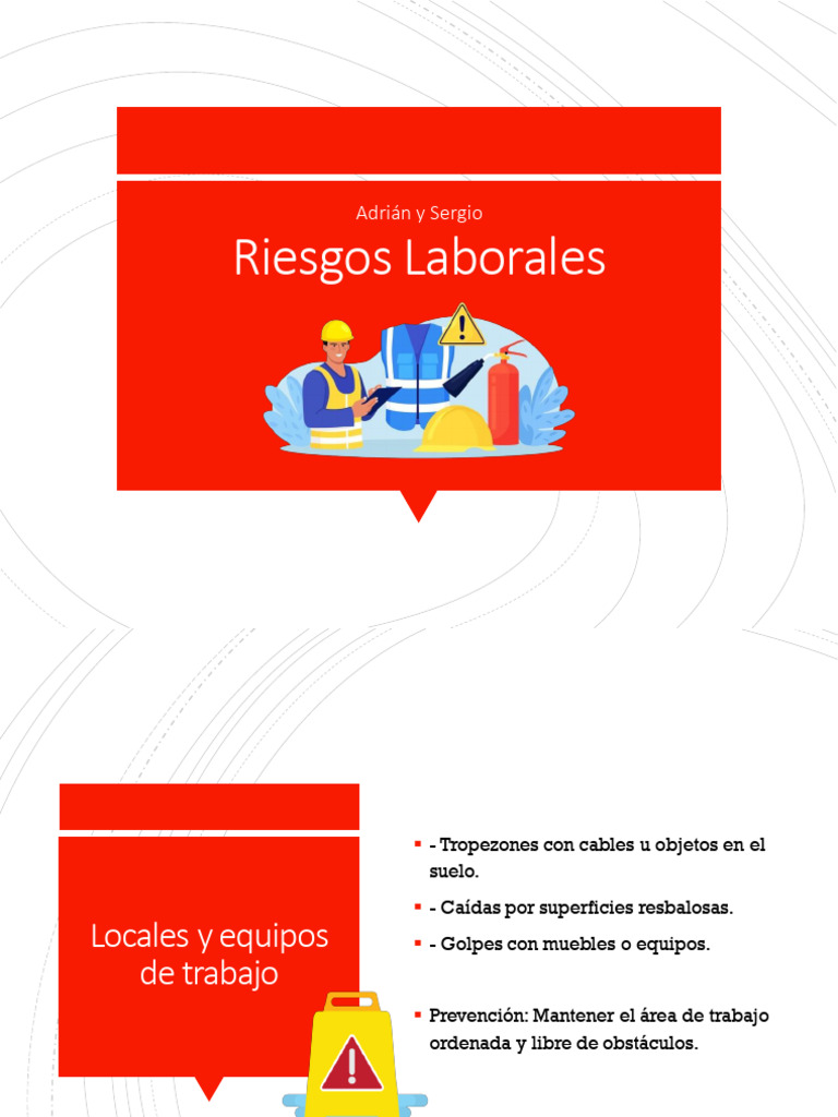 Riesgos Laborales | PDF