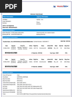 IndiGo Payment Receipt Details | PDF