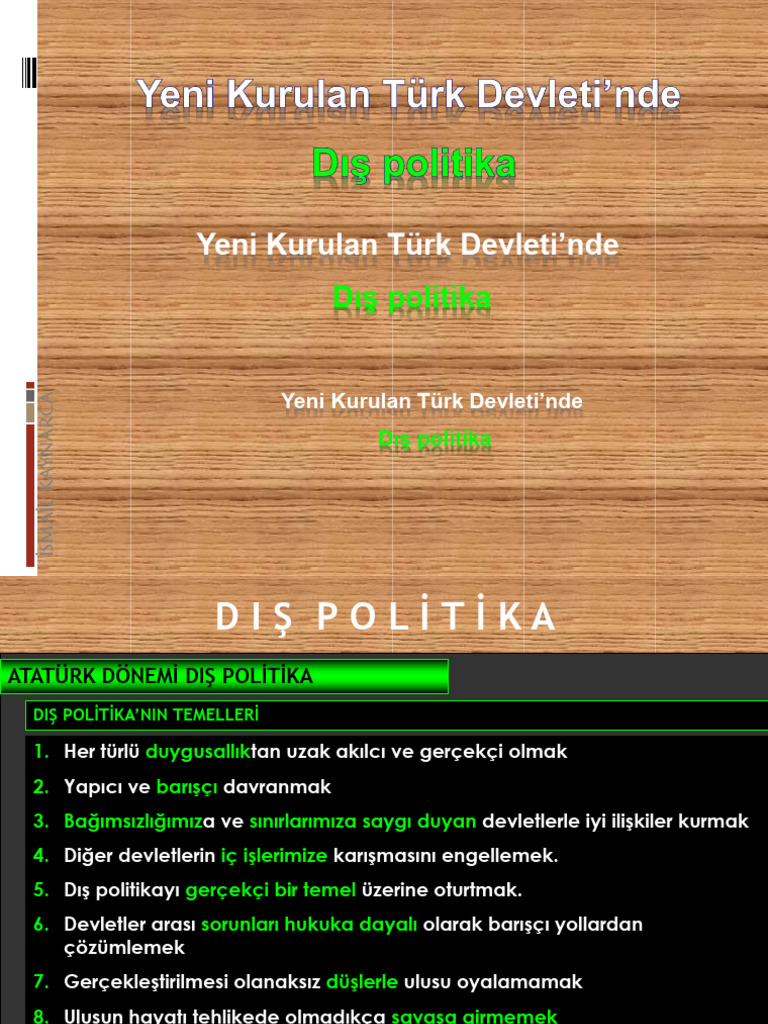 10.dış Politika | PDF
