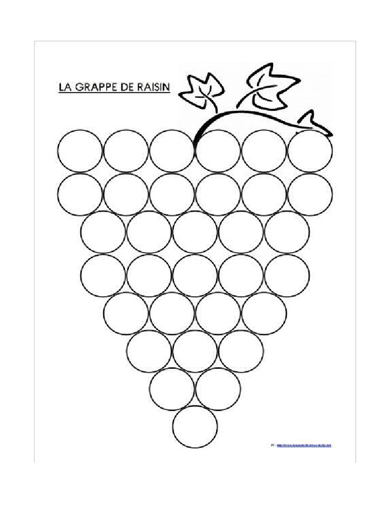 Grappe de Raisin Modèle | PDF