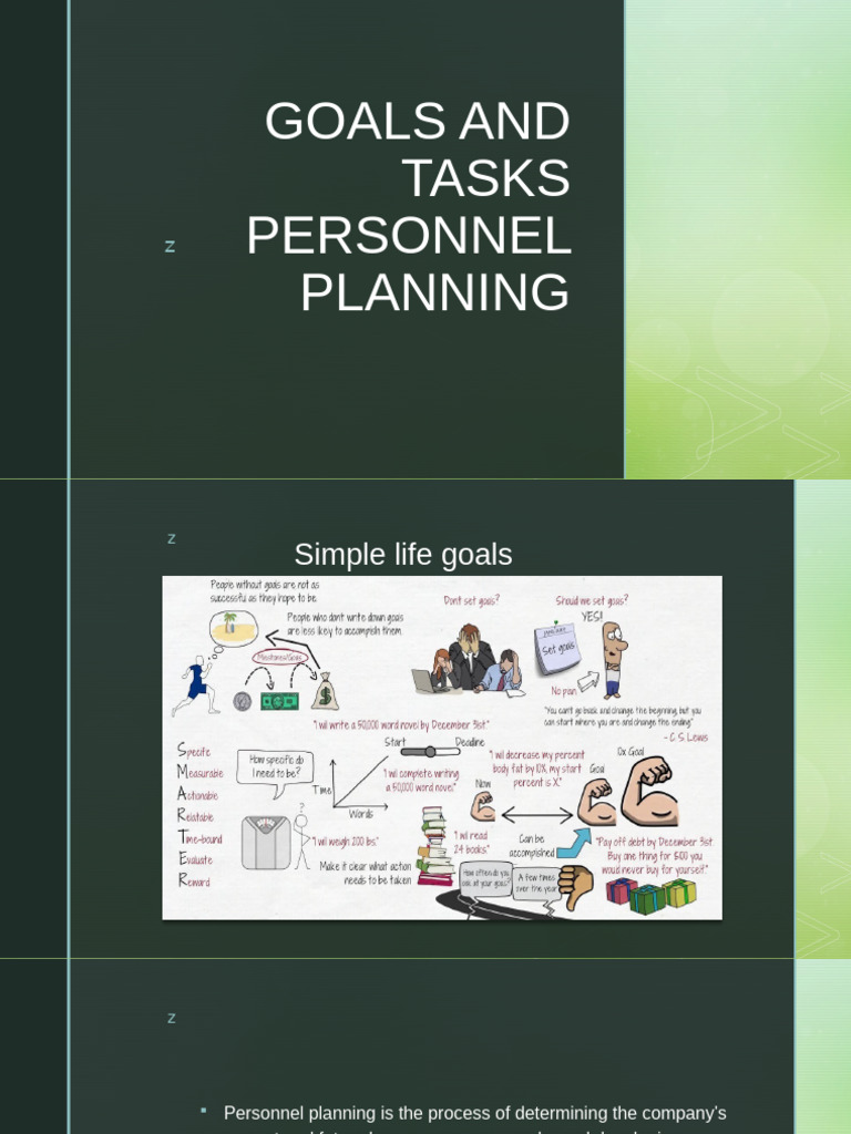 Goals and Tasks Personnel Planning | PDF | Human Resource Management ...