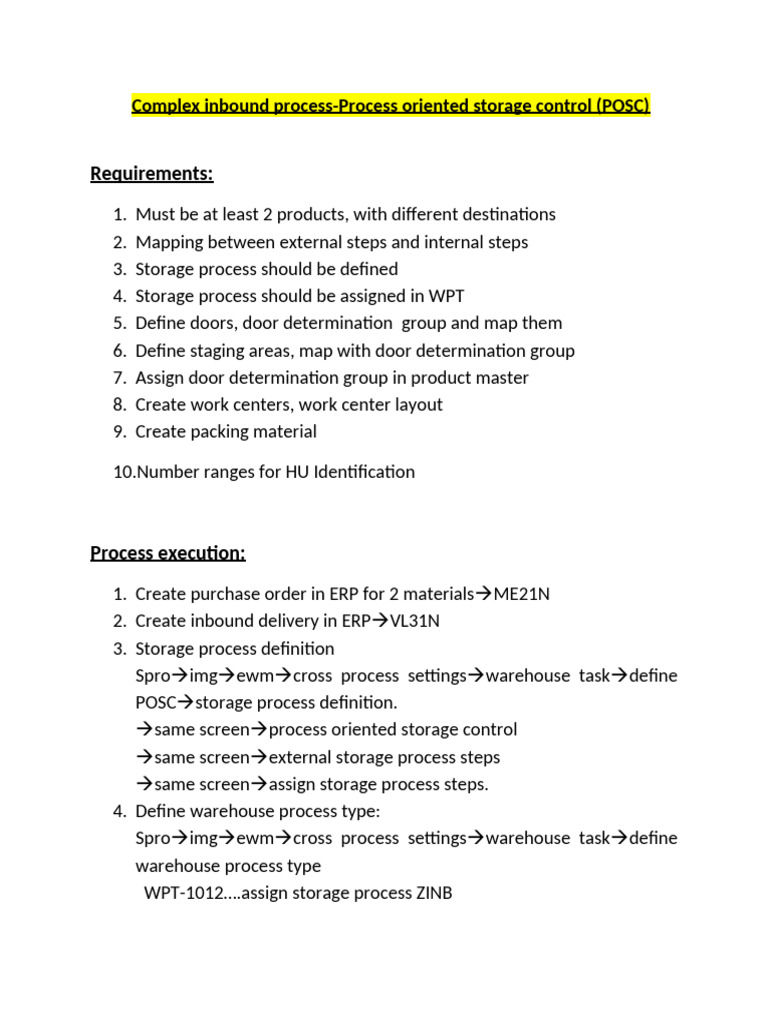 8 Process Oriented Storage Control (POSC) | PDF