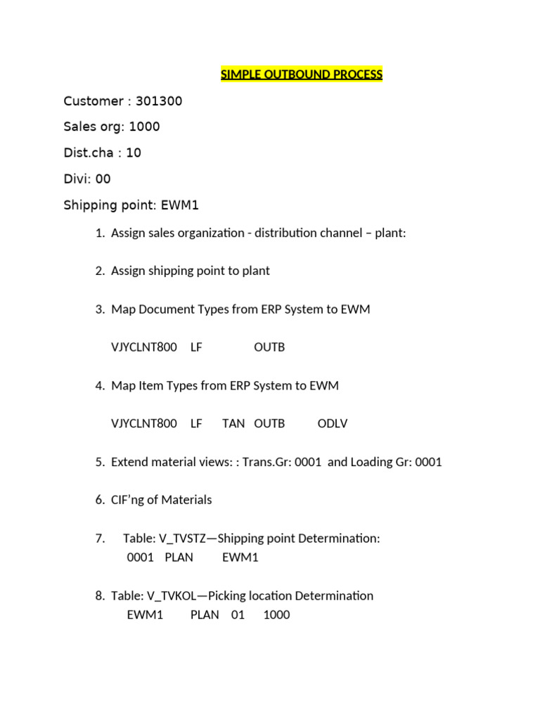 10 Simple Outbound | PDF | Computing
