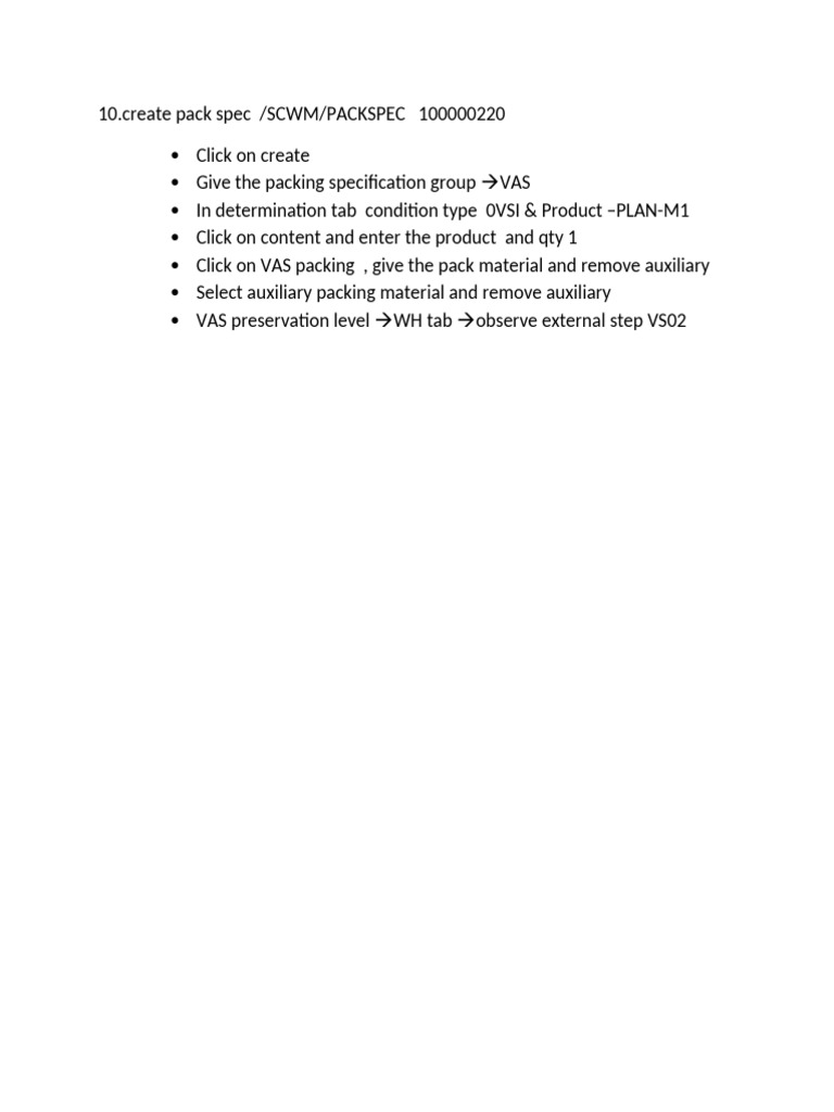 14 Packing Specifications. | PDF