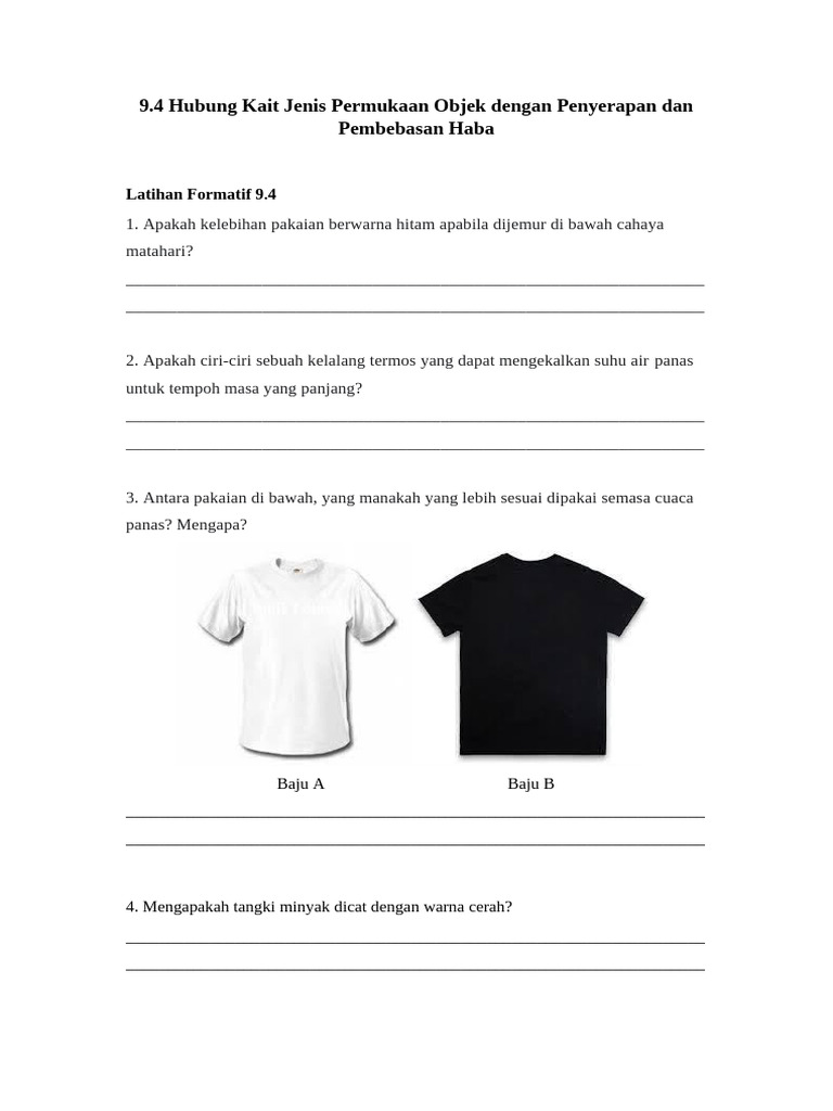 Latihan Bab 9 | PDF