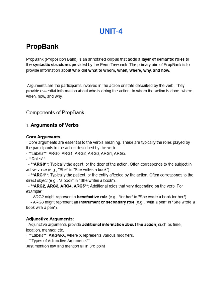 NLP JNTUH unit 4 | PDF | Phrase | Syntax