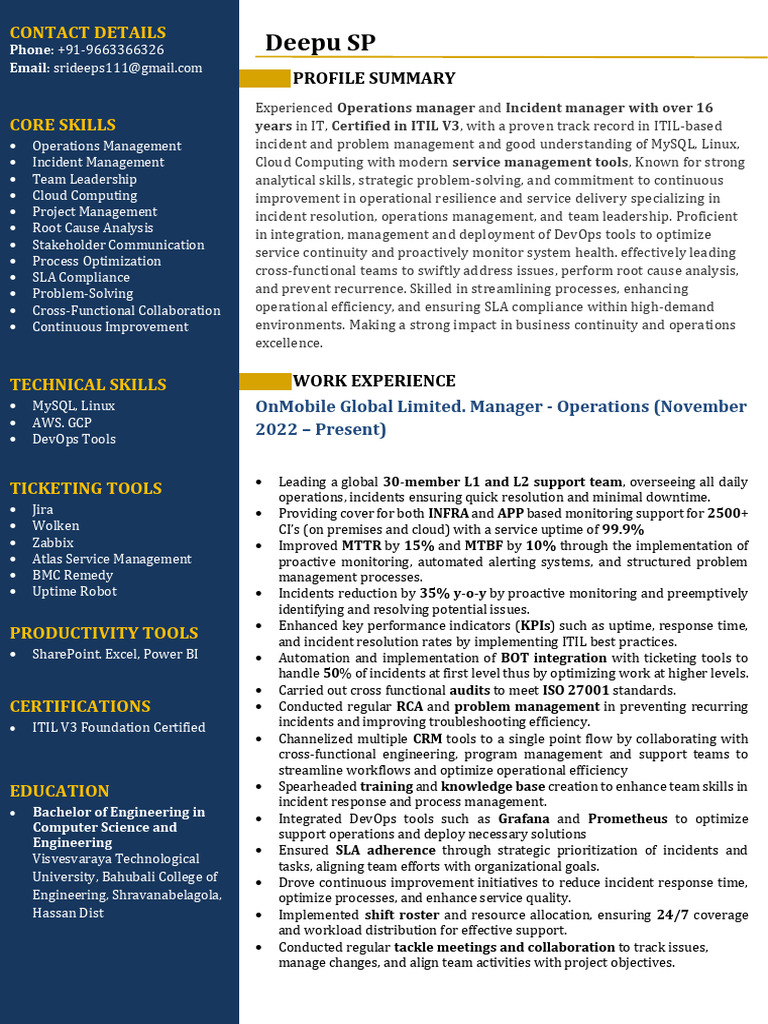 Deepu-V1.2 | PDF | Databases | Service Level Agreement