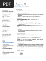 Akash Resume 2025 | PDF