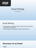 Versant English Test Sample Email Writing | PDF | Business