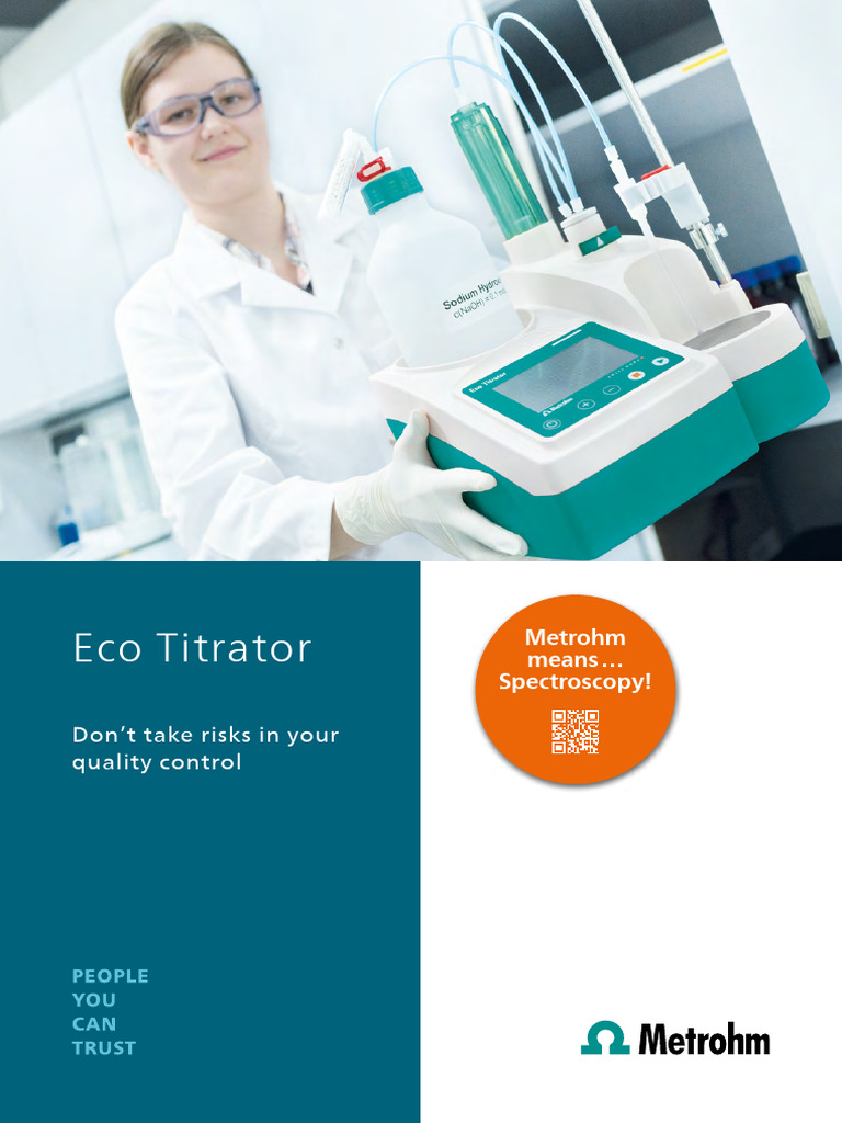 Metrohm Eco Titrator Overview | PDF | Titration | Chemistry