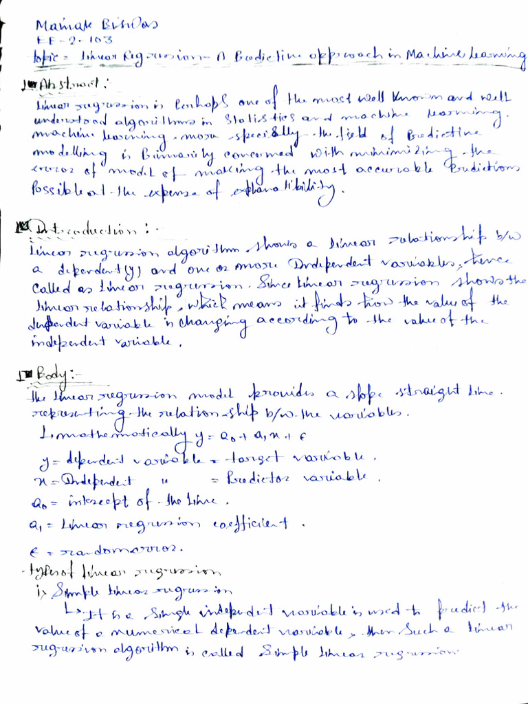 103 - Ee2 - Machine Learning | PDF