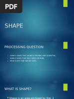 Lesson 7 Organic Shapes | PDF | Shape | Area