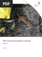Monthly Pest Control Monitoring Report (Sample) | PDF